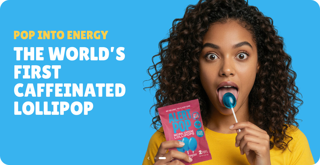 Alert Pop™ Sugar Free Lollipops with Caffeine – Alertpop