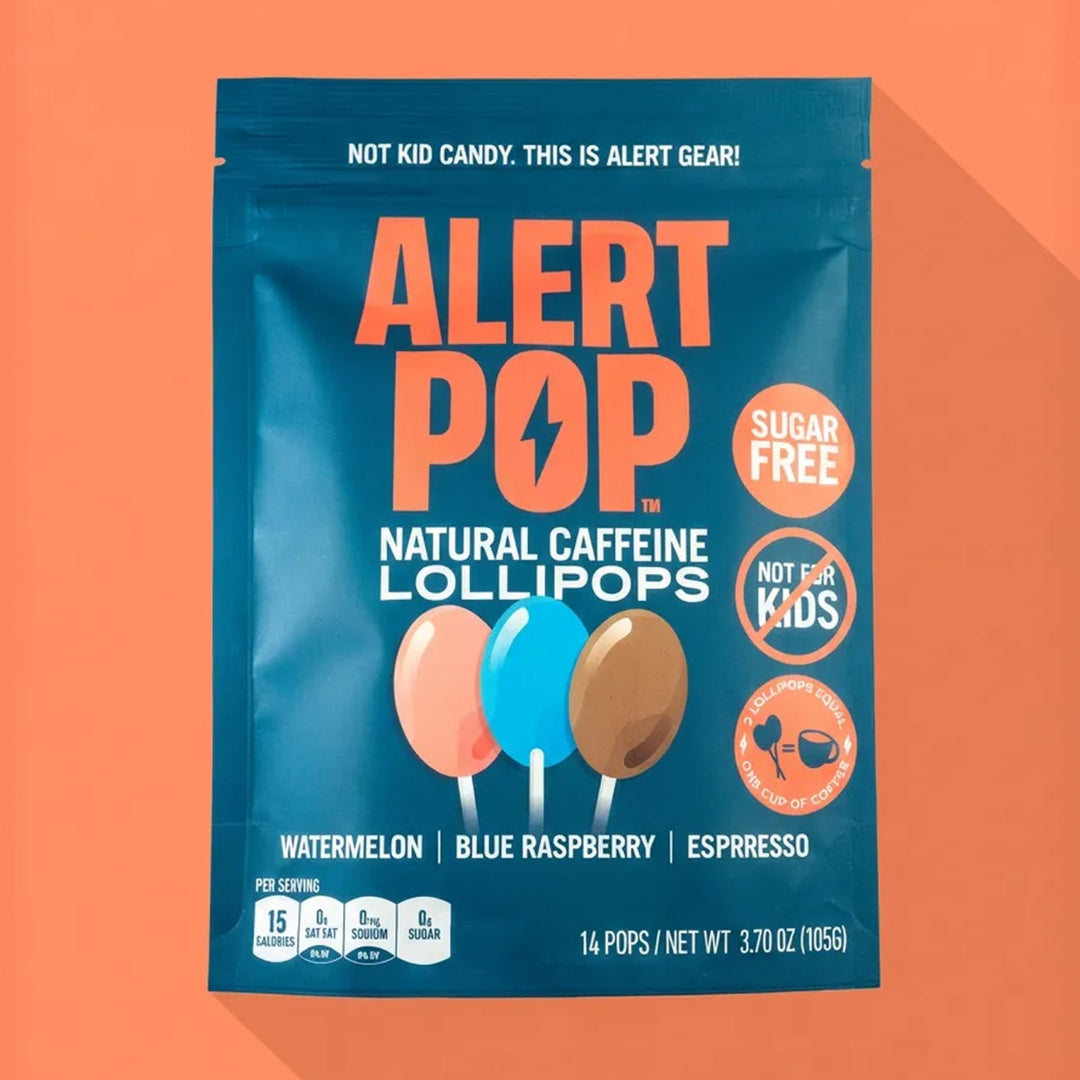 Alert Pop™ Sugar Free Lollipops with Caffeine – Alertpop